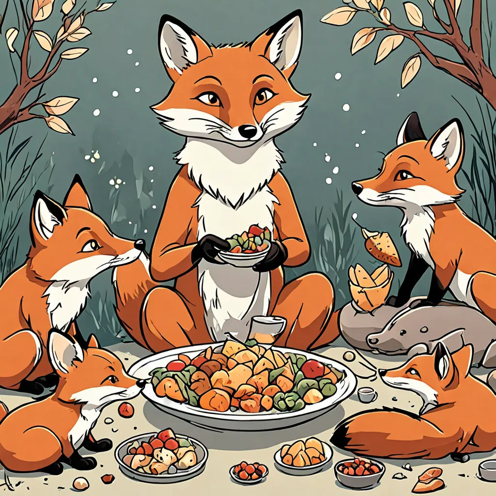 The Greedy Fox | Story.com