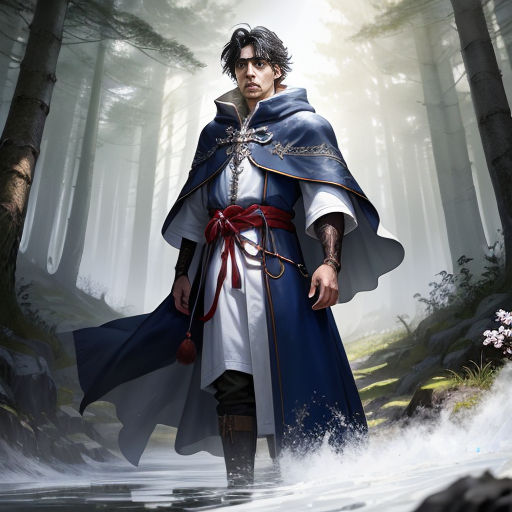 Anime Earth Element Male