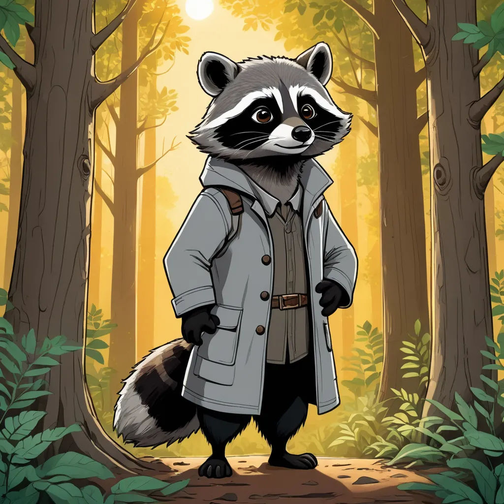"Theo Thunderfoot: Brave Raccoon" | Story.com