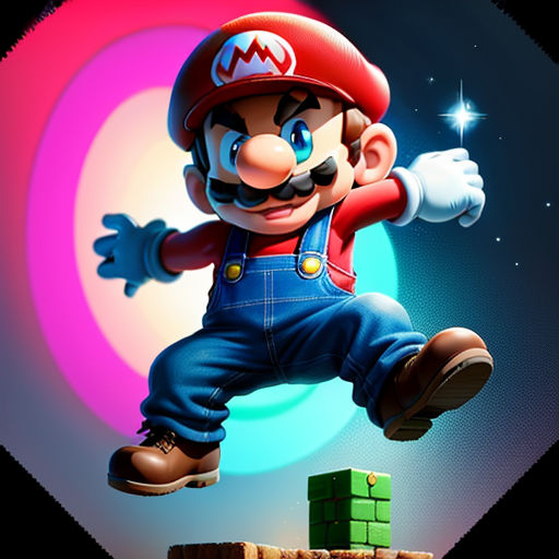 Mario Collecting Coins