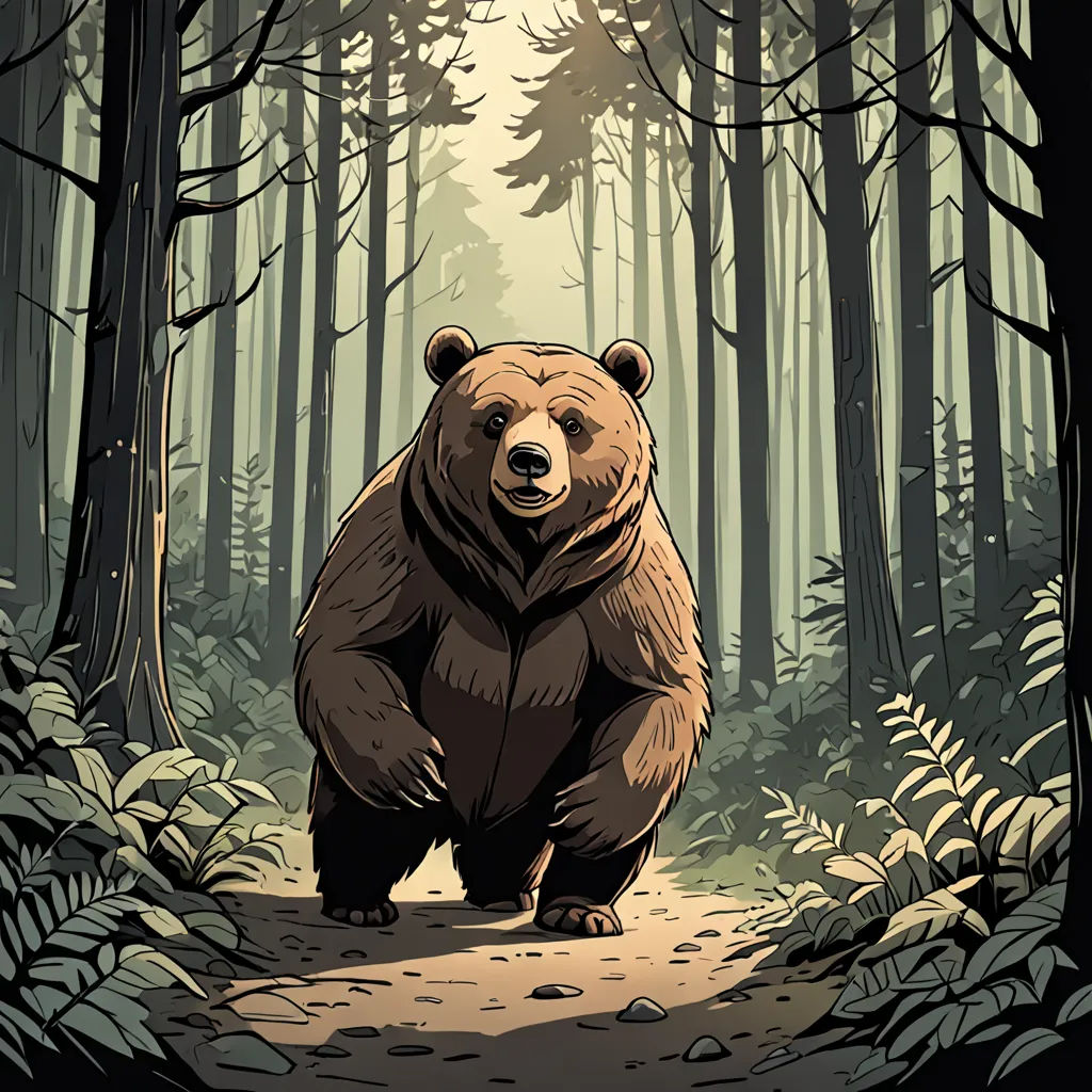 Bajka o misiu w lesie | Story.com