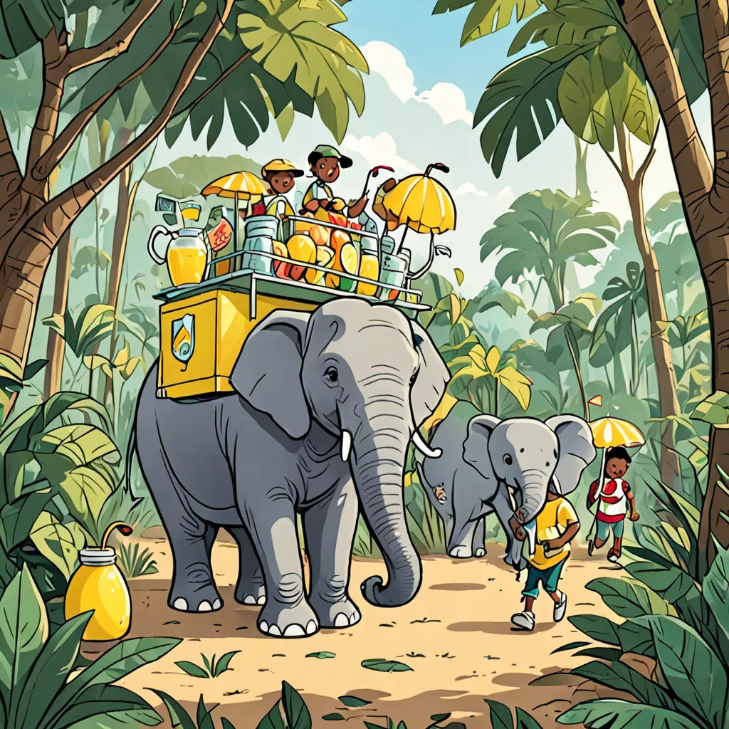 The Jungle Lemonade Stand | Story.com