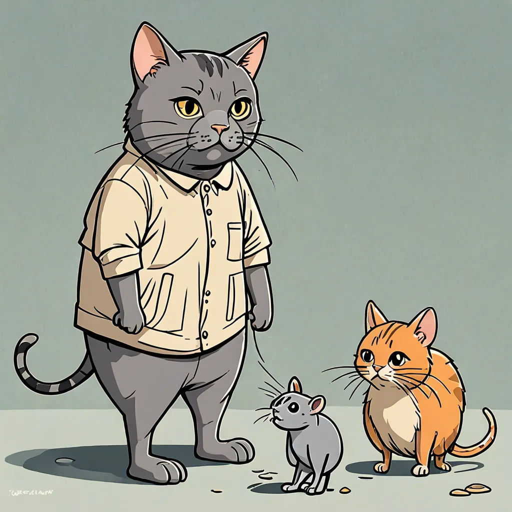 The Brave Cat and the Hungry Mouse | Story.com