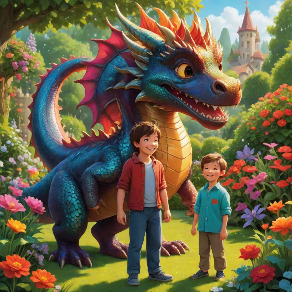 Gaspard et Oscar, le petit dragon | Story.com