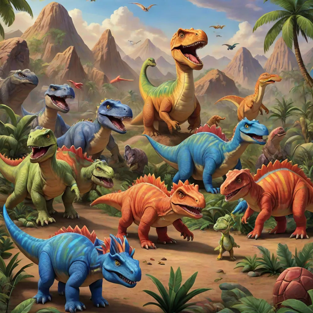 Dino Dash: Counting with Friends | Story.com
