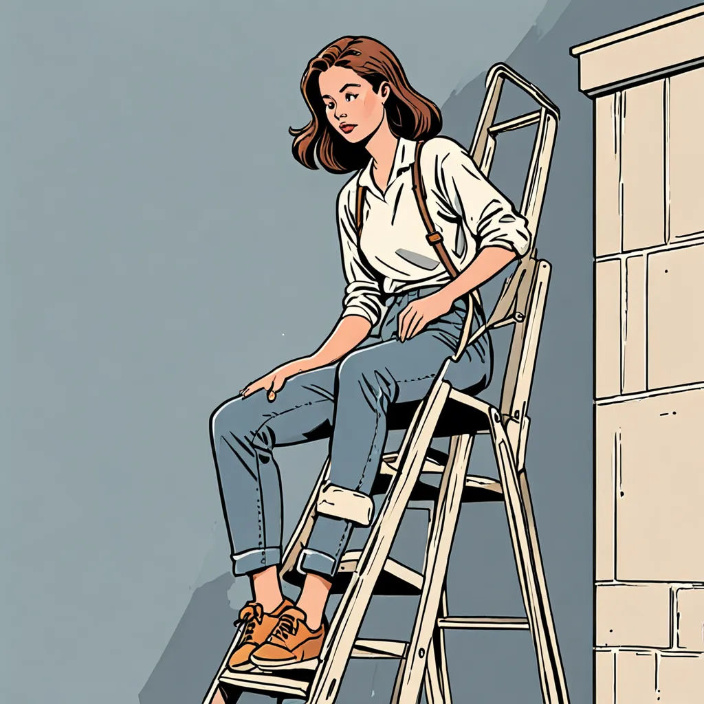 Stuck in the Ladder | Story.com