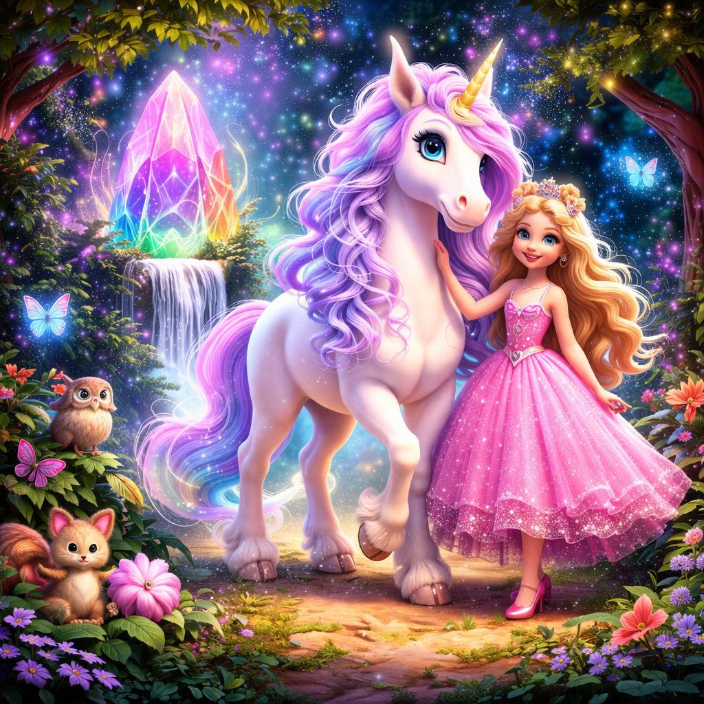 Princess Bella and the Rainbow Crystal | Story.com