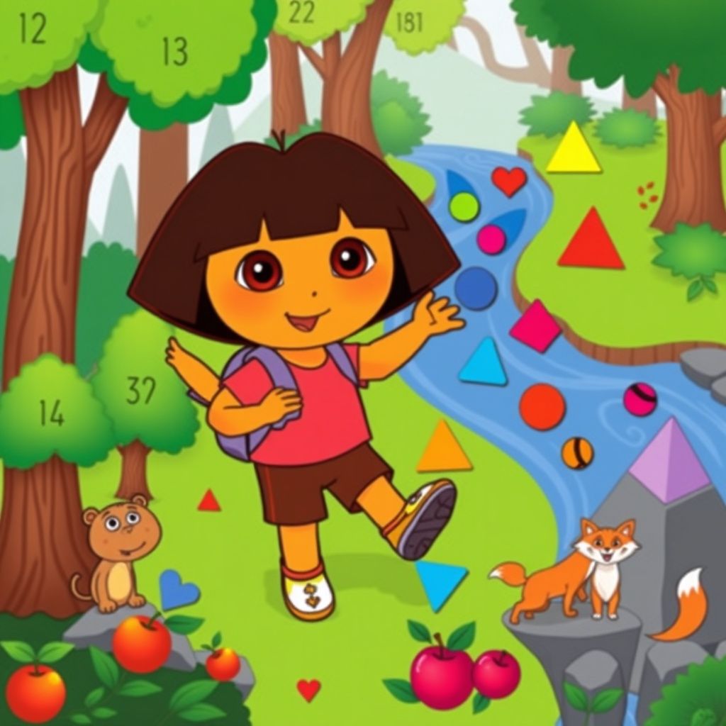 Dora the Explorer and the Big Maths Adventure | Story.com