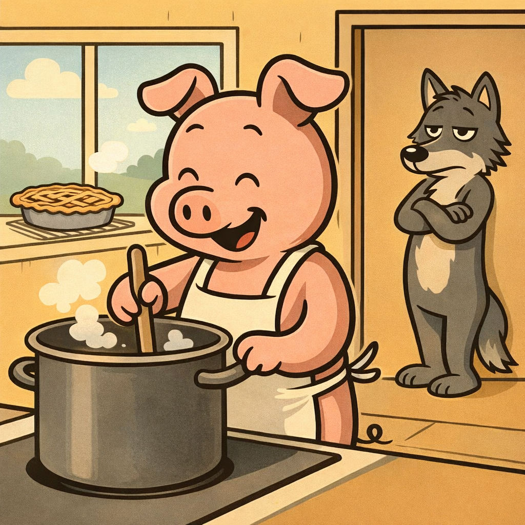 The Pig and the Willing Wolf | Story.com
