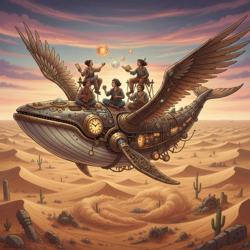 The Clockwork Whale Caravan | Story.com