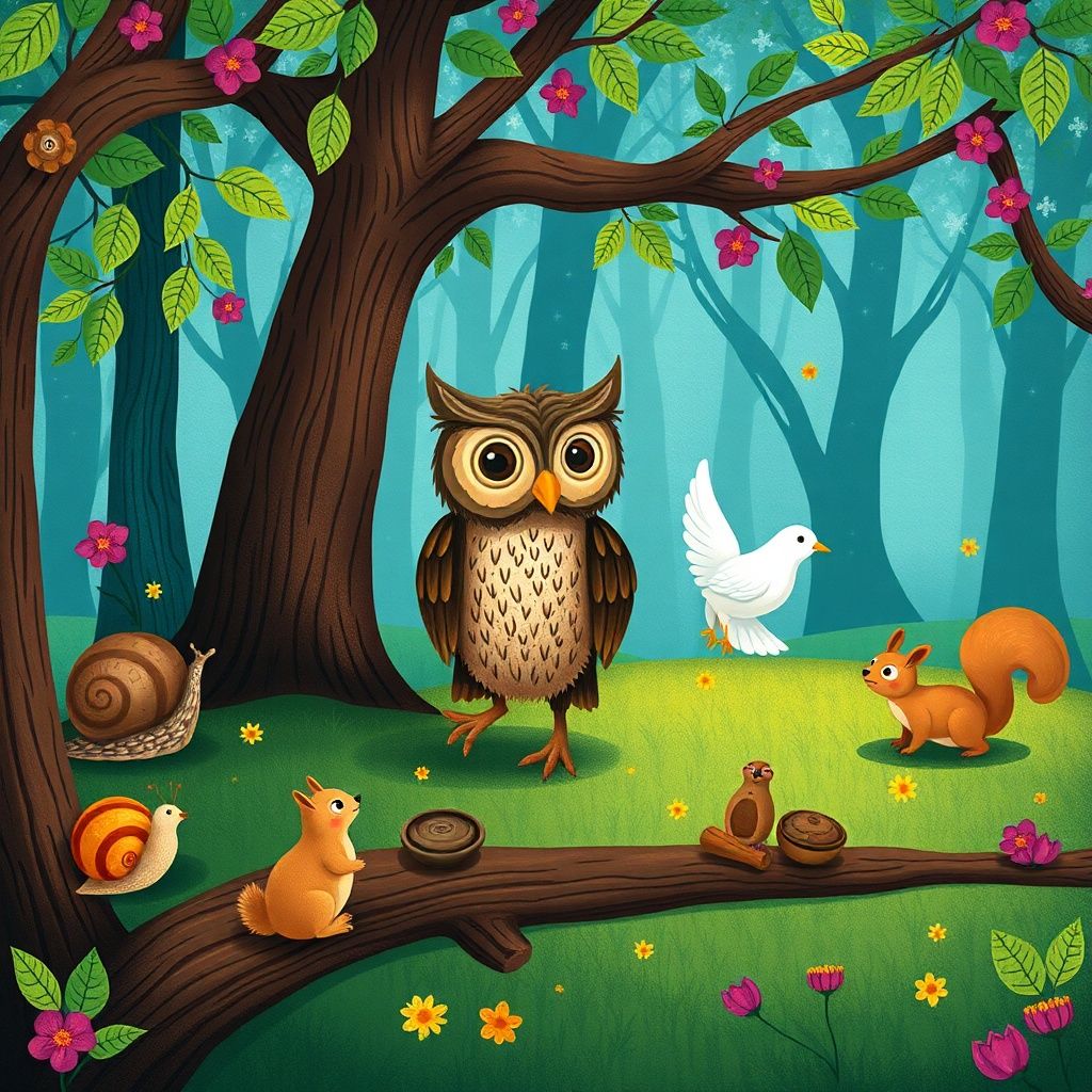Oliver The Owl, Wisdom In The Woods! | Story.com