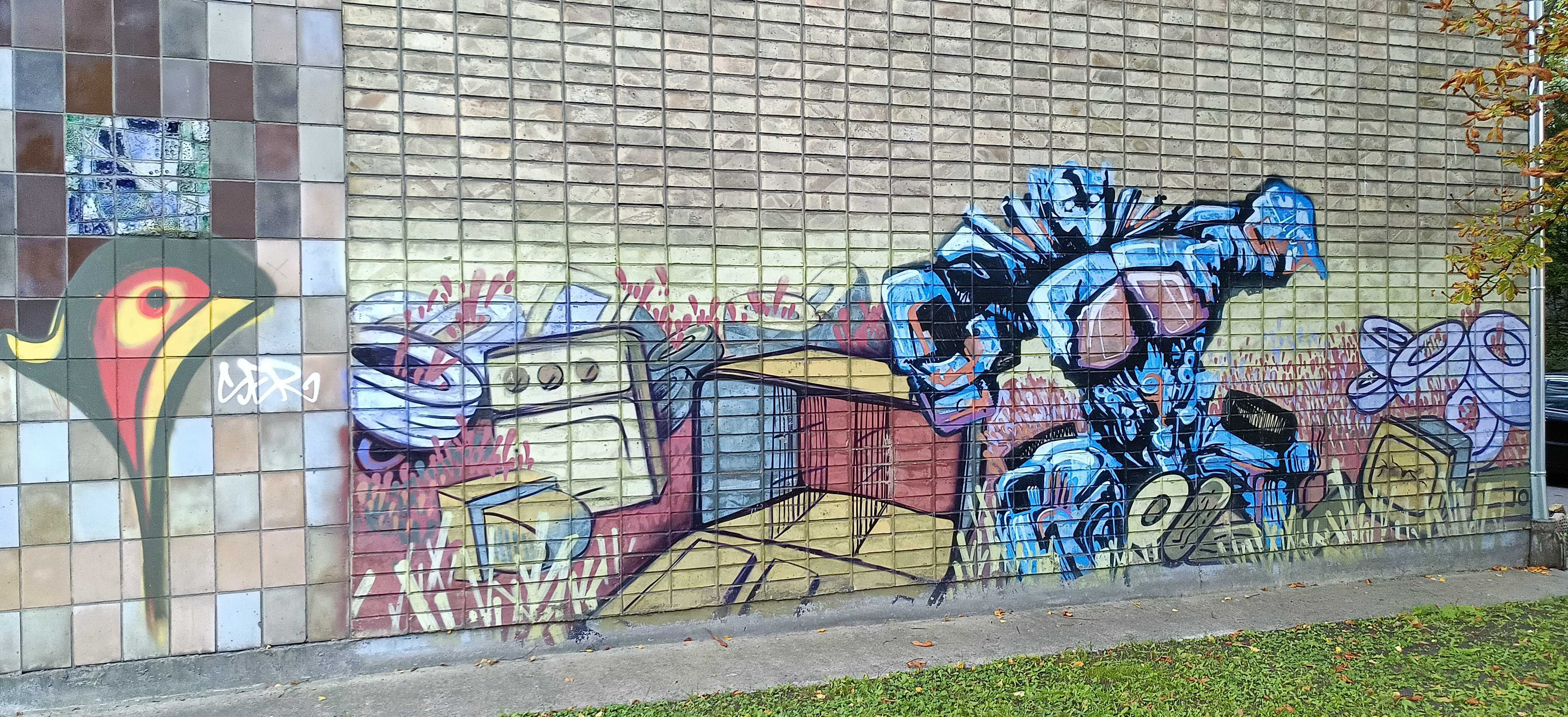 Graffiti 8376 de à Rīga Latvia - street-artwork.com