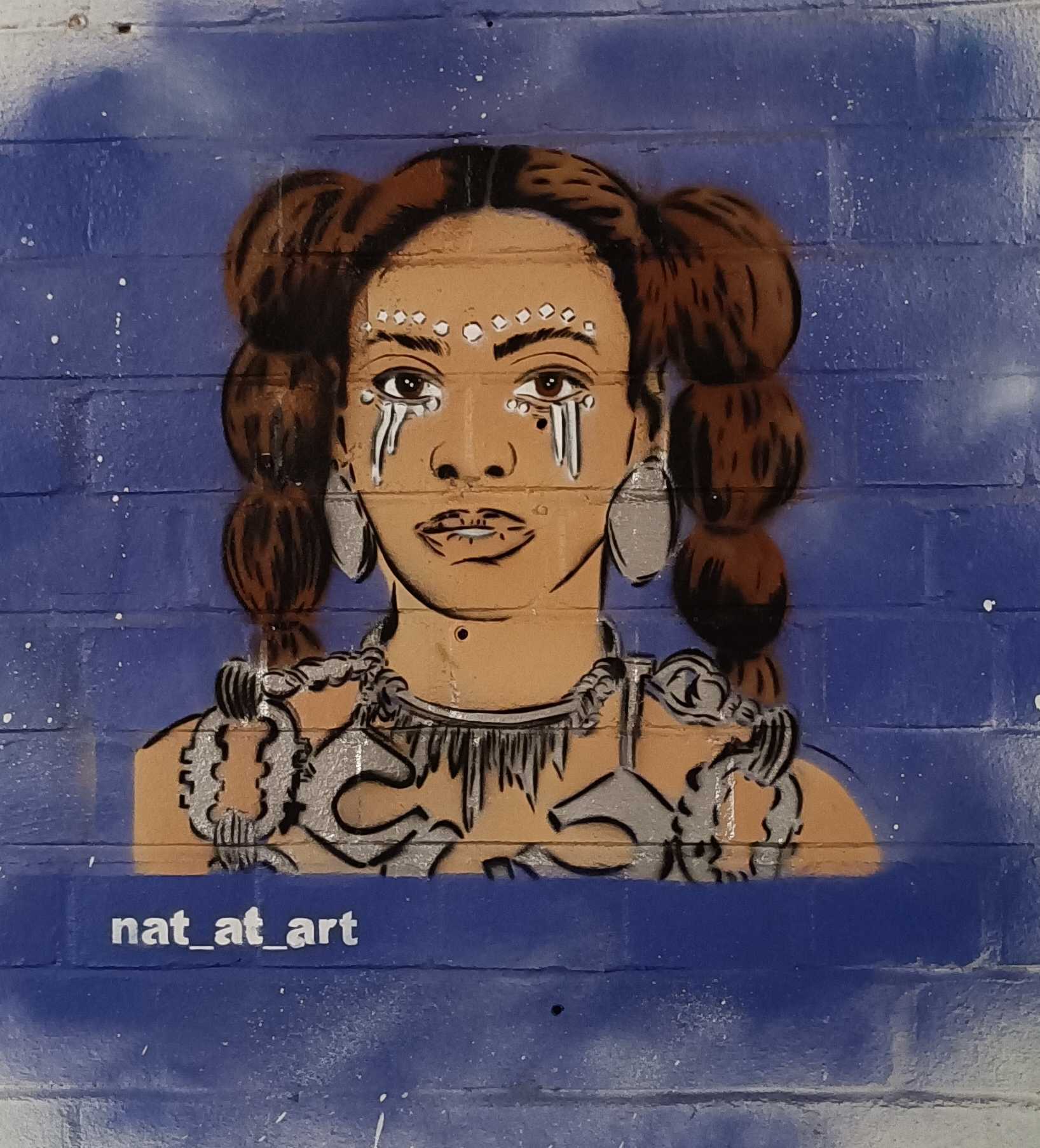 Graffiti 8055 de Nat capturé par Rabot à Berlin Germany - street ...