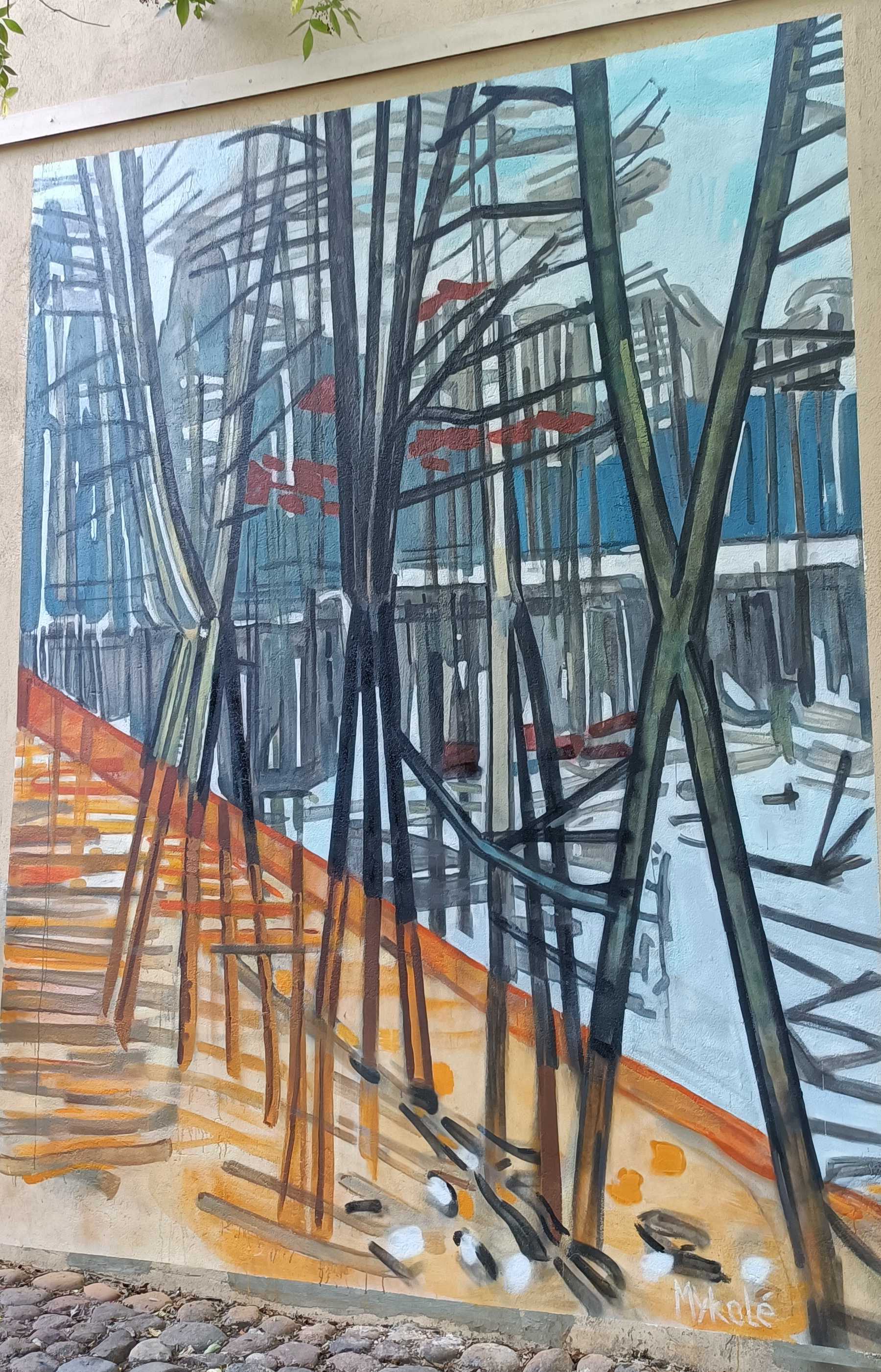 Graffiti 8280 capturé par Rabot à Vilnius Lithuania - street-artwork.com