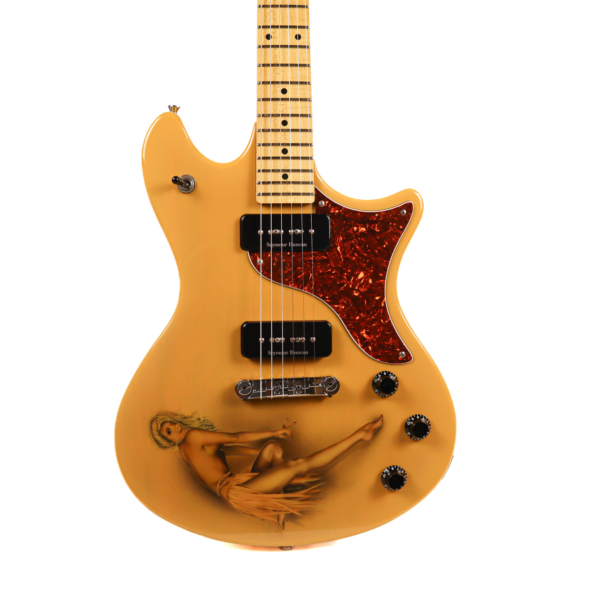 StringTree | 2003 Schecter Custom Shop "Vargas Girl" Tempest - NAMM One-off | @jrieckmusic