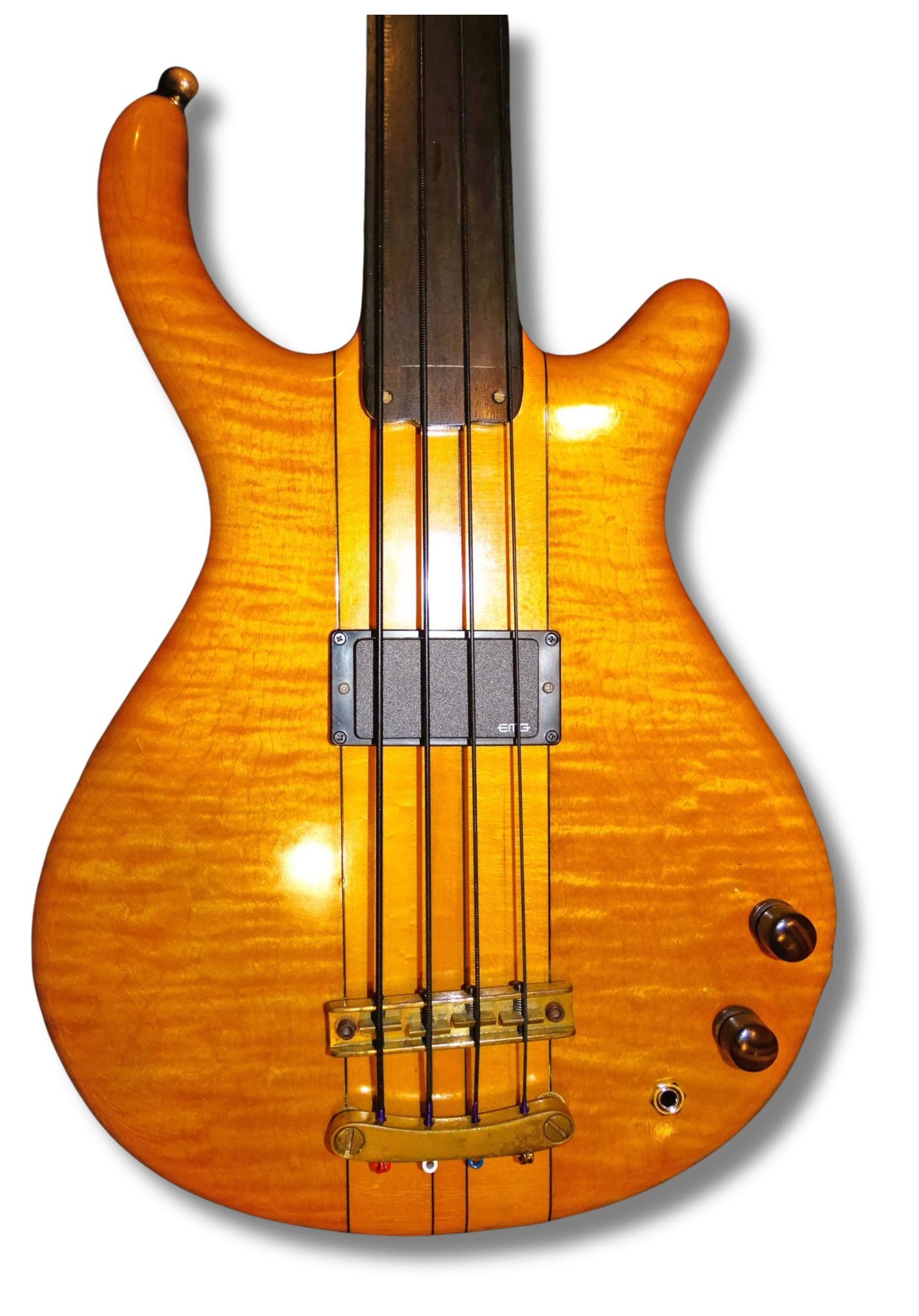StringTree | 1980 Veillette Citron Fretless Bass | @redoakreid