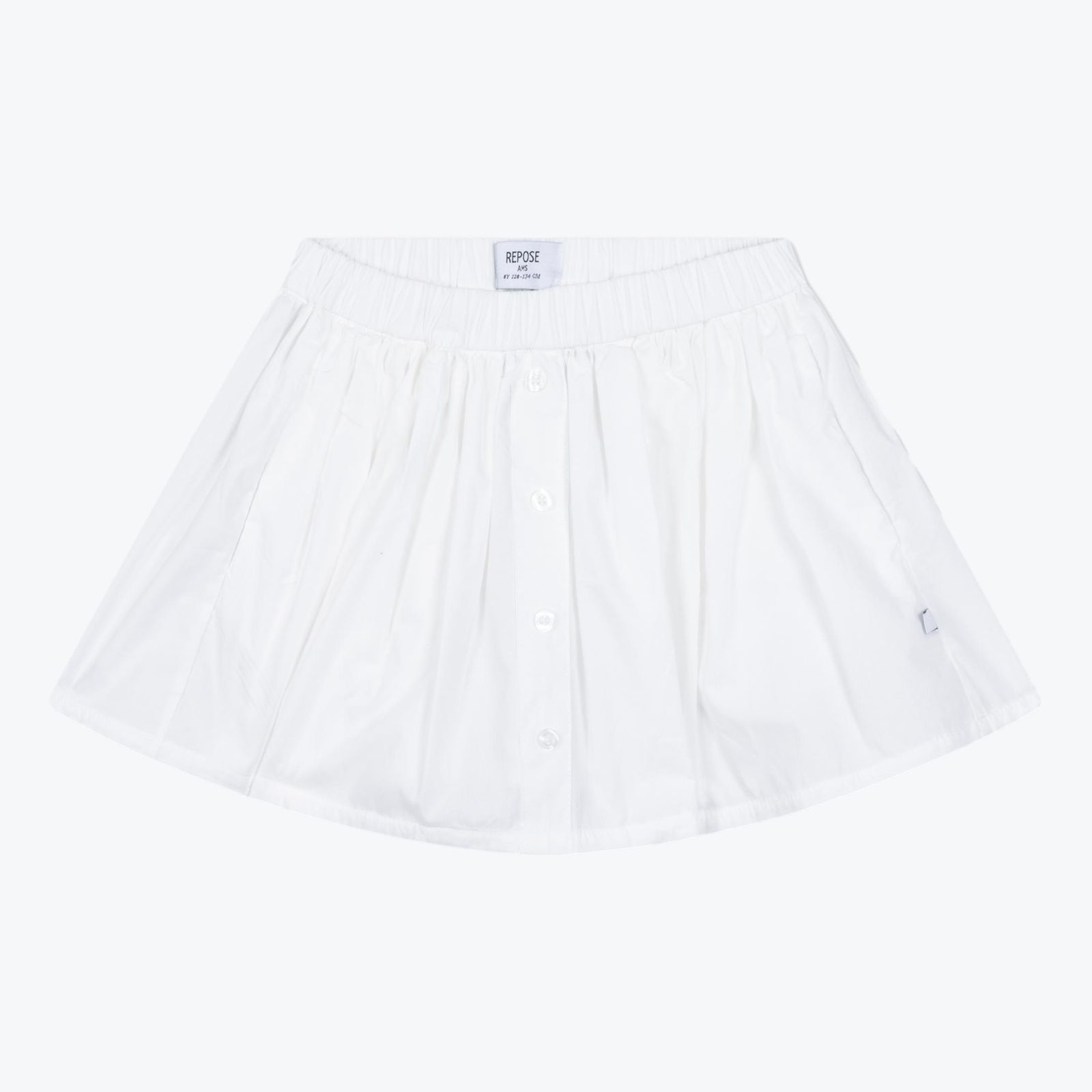 Studio Aimée | Button down skirt crisp white