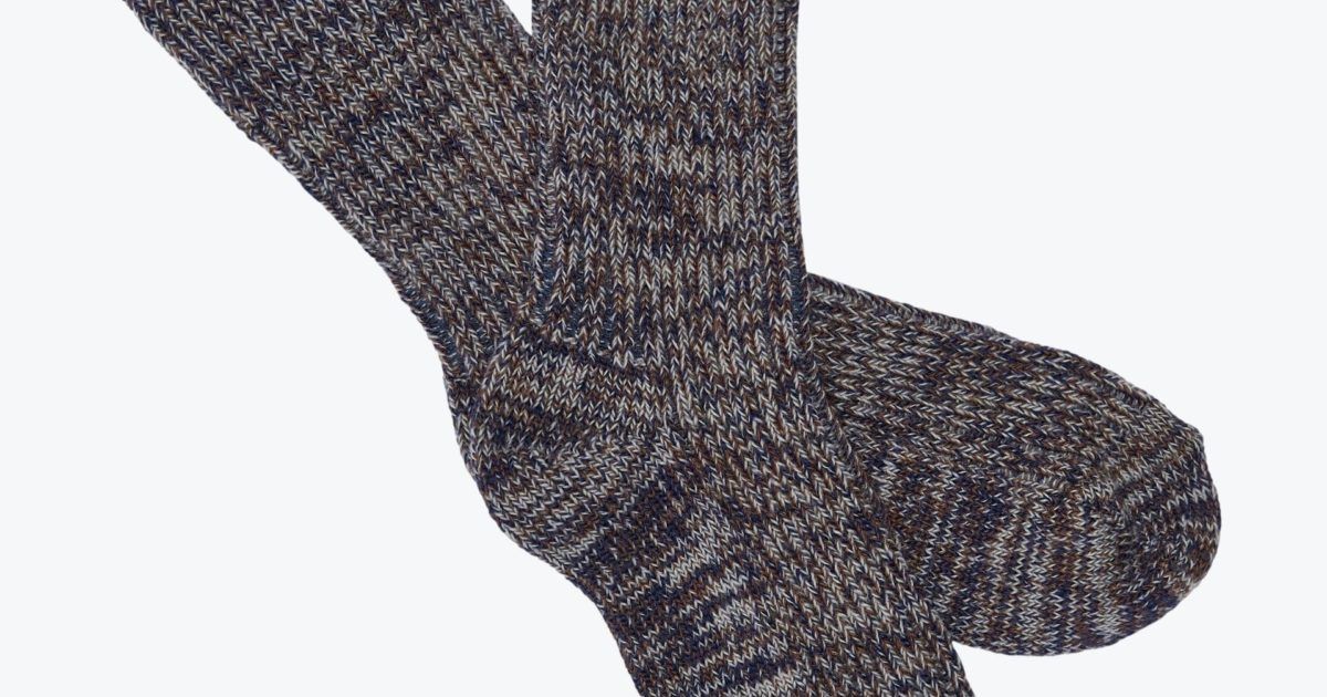 Studio Aimée | Melange socks sky