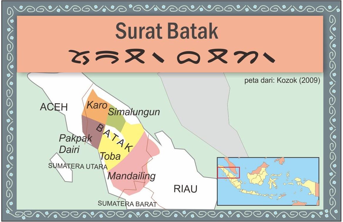 Visualizing Variants in Maps – SuratBatak.id