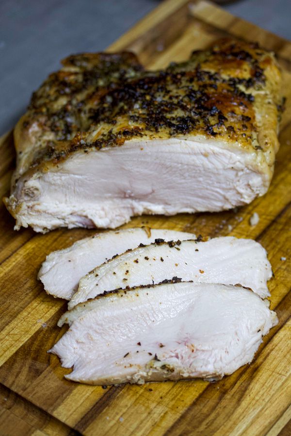 Sous Vide Turkey Breast (140°F/60°C) – Juicy & Tender