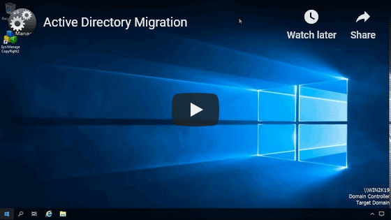 How to Conduct an Active Directory Migration With CopyRight2