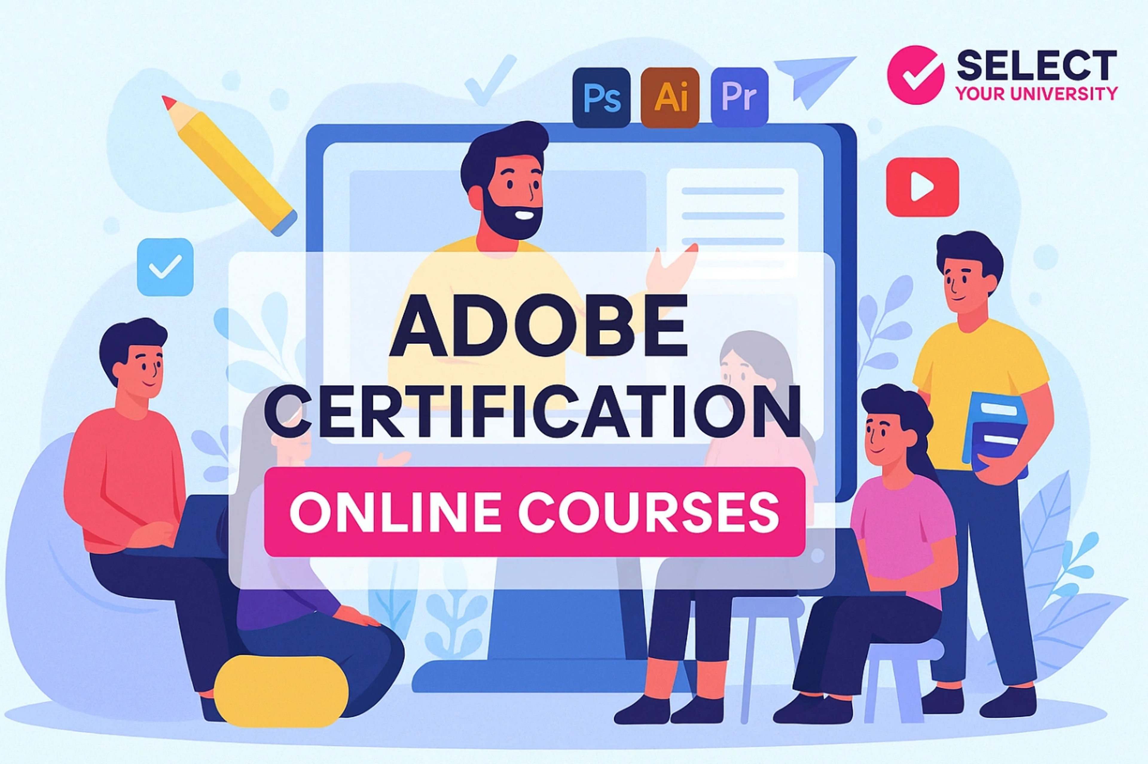 Adobe Certification Online Courses – Eligibility, Top Colleges , Platforms & Jobs Opportunity