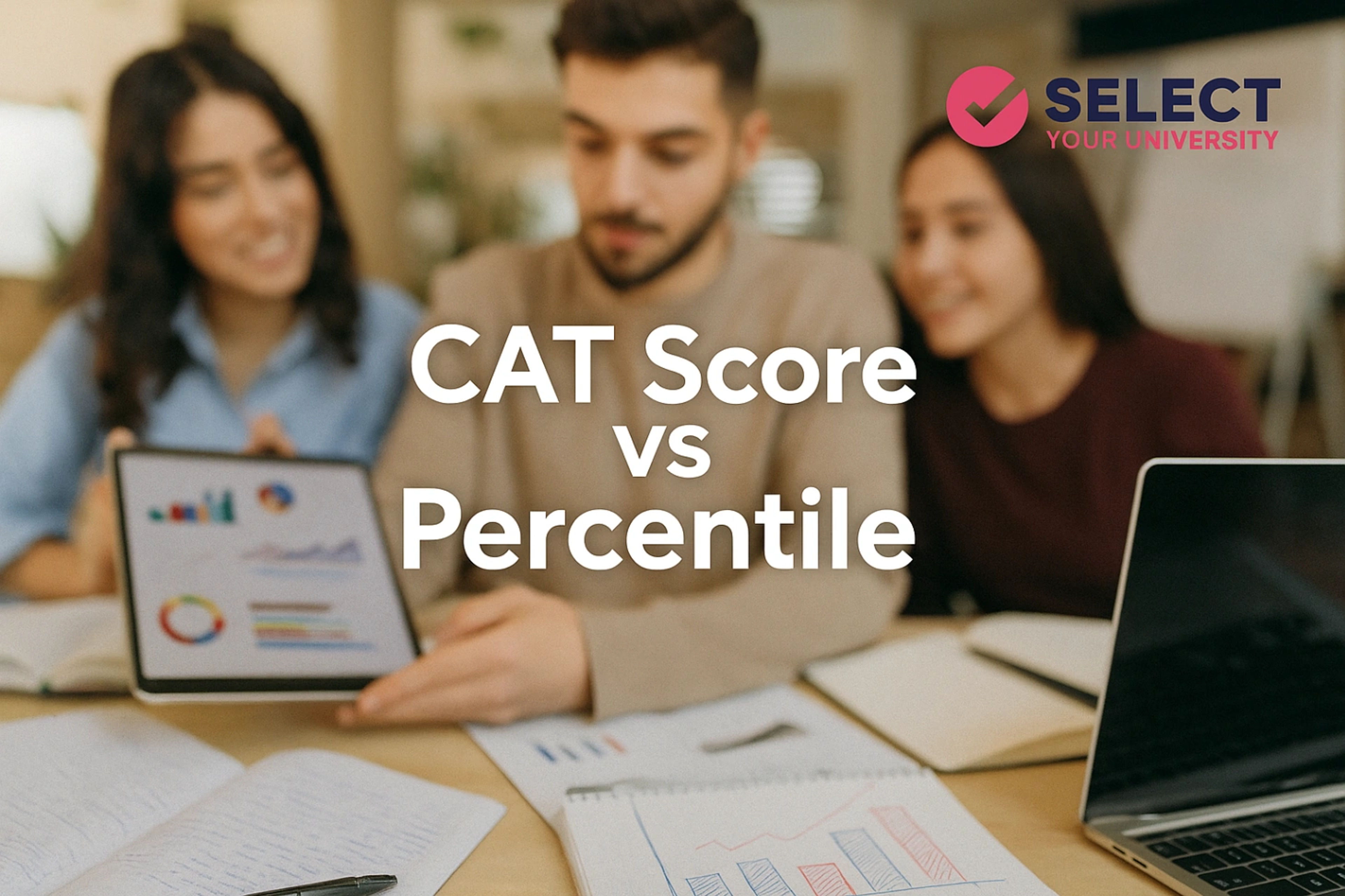 CAT Score vs Percentile 2025 | Raw, Scaled Score, Normalization & Cutoff