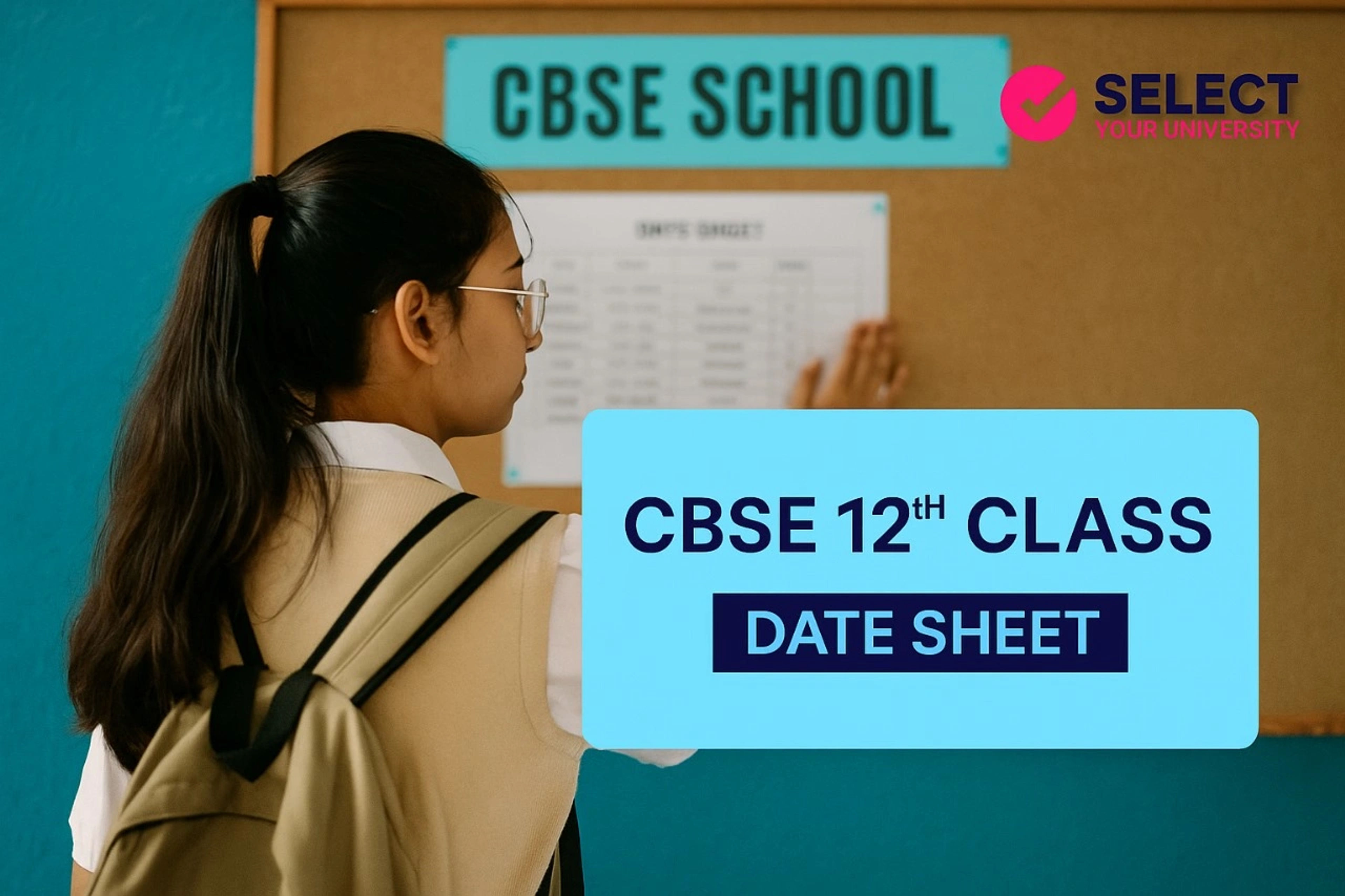 CBSE 12th Board Dates Sheet 2026 – Timetable, Syllabus & Exam Details