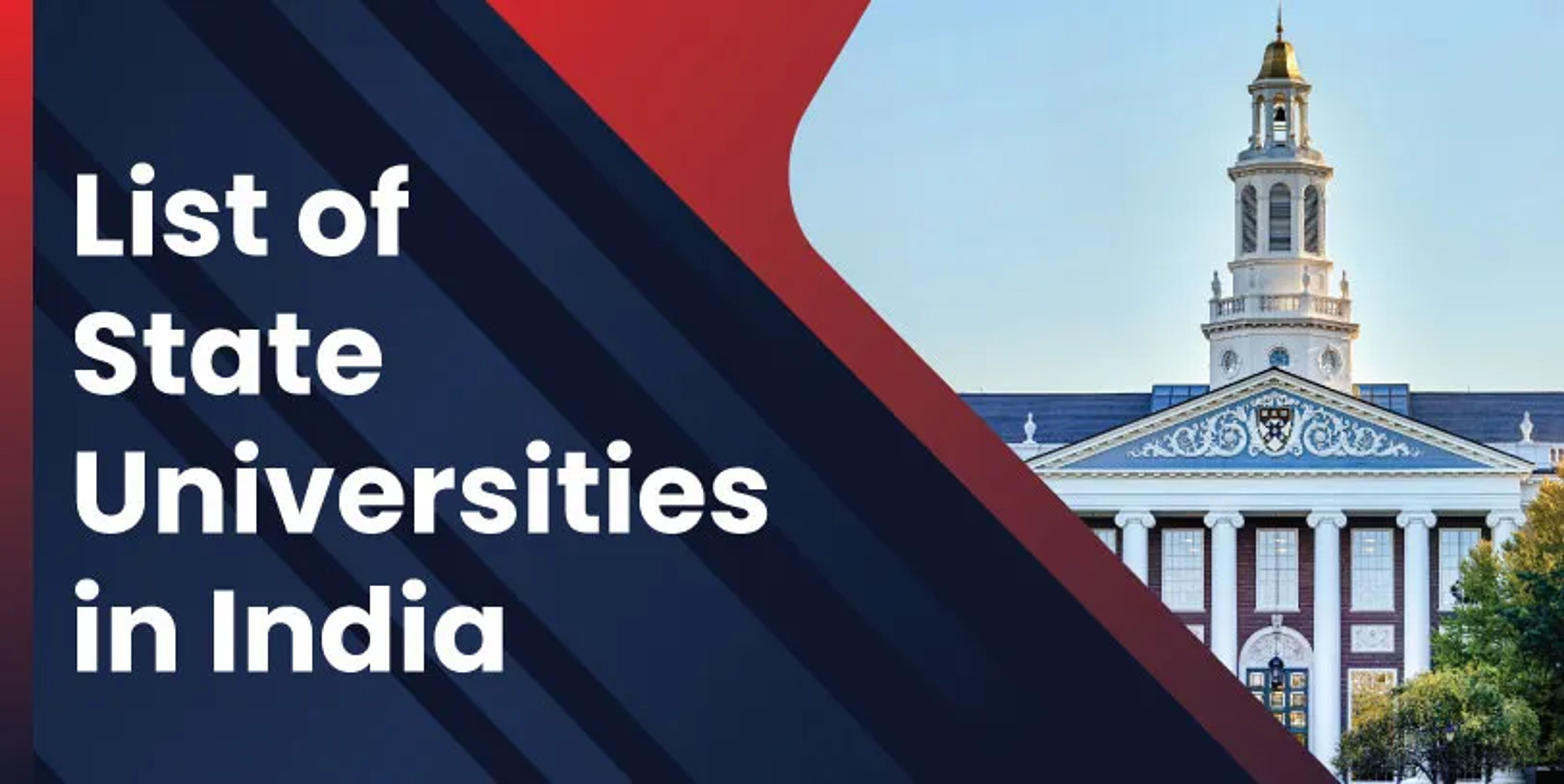 List of State Universities in India