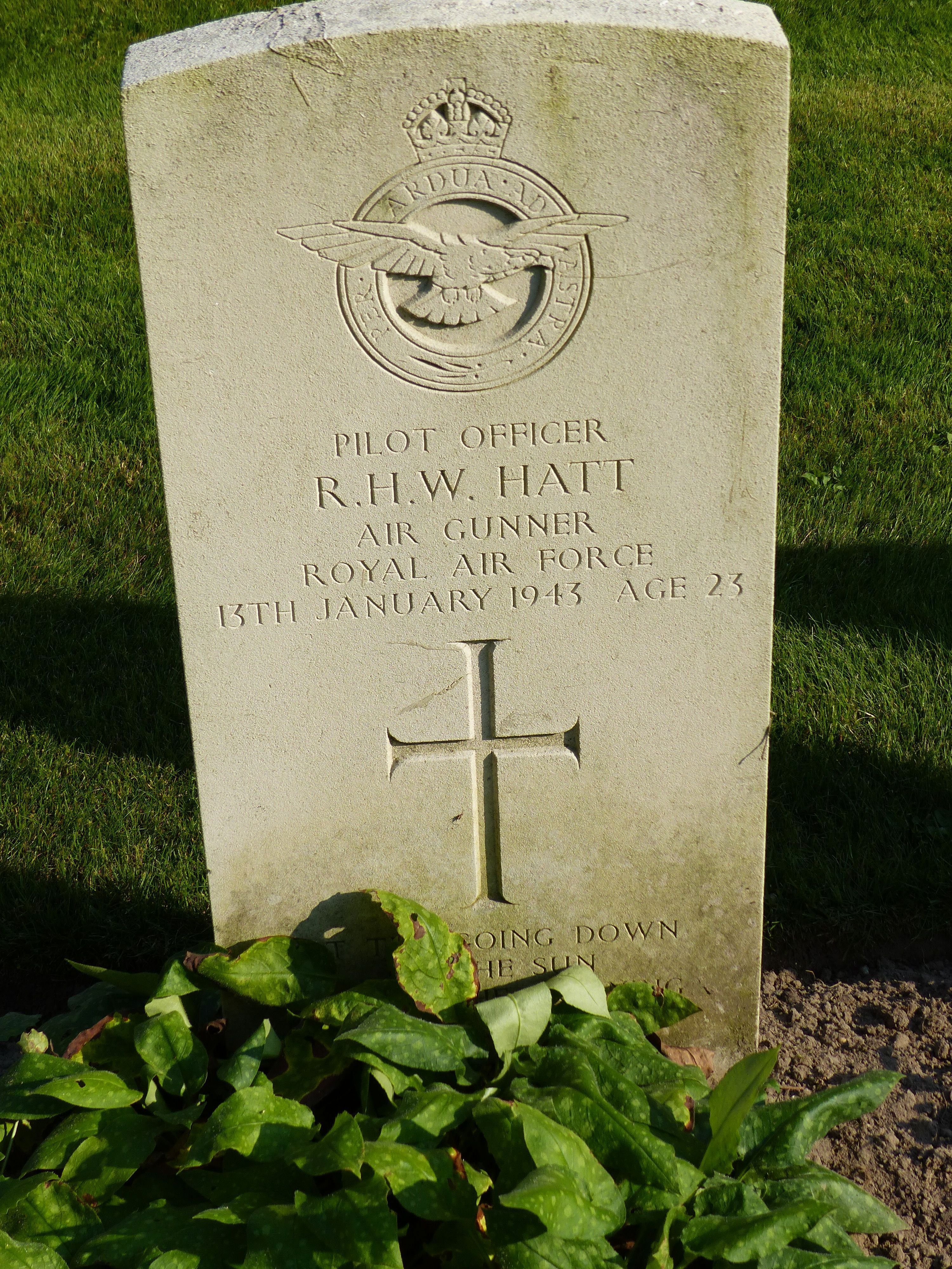 Ronald Henry William Hatt | Roll of Honour | Nottinghamshire County Council