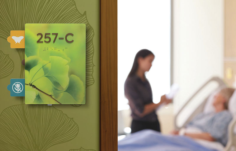 Patient Room Signage for Healthcare Spaces | Attend | Takeform