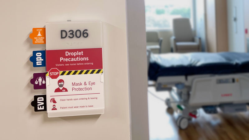 Patient Room Signage for Healthcare Spaces | Attend | Takeform