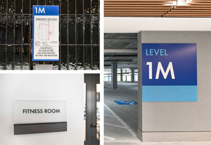 GID Case Study | Cohesive Wayfinding for a Luxury Development | Takeform