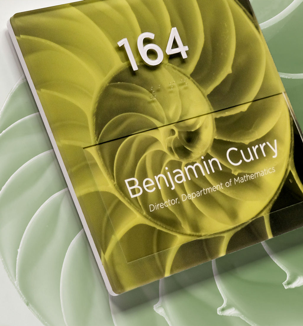 Interior Signage with Custom Imagery | Vivid | Takeform