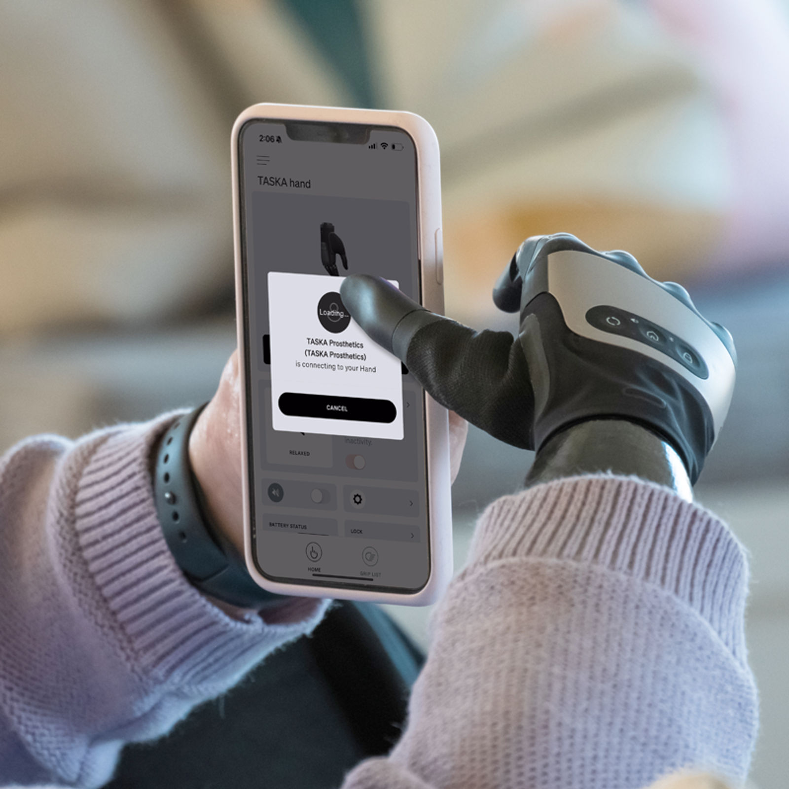 TASKA Prosthetics | MyTASKA App