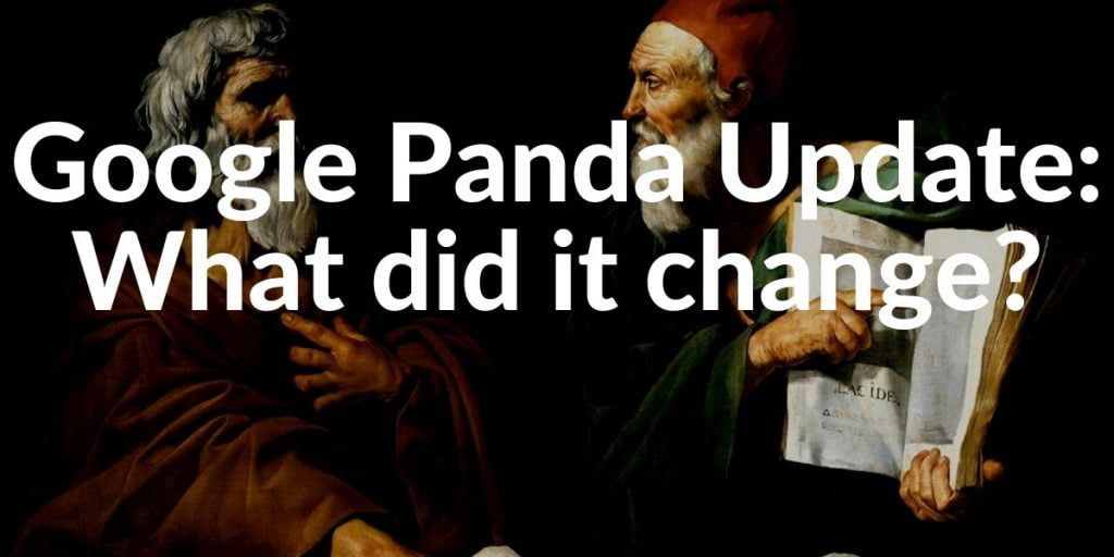 Google Panda Update: Importance and Effects on SEO - Holistic SEO