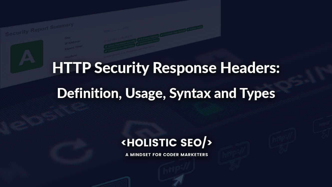 HTTP Security Response Headers Definition Usage Syntax And TYPES