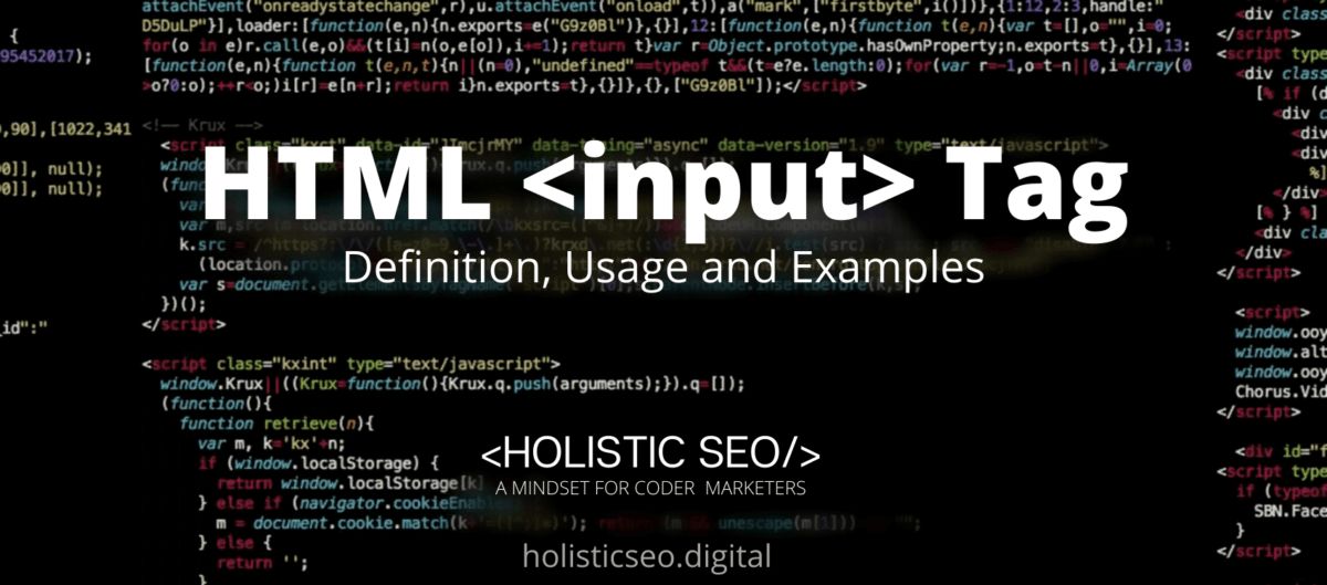 HTML Definition Usage And Examples Holistic SEO