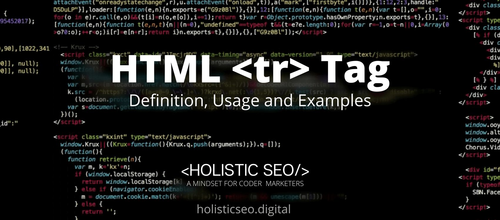 HTML Definition Usage And Examples Holistic SEO