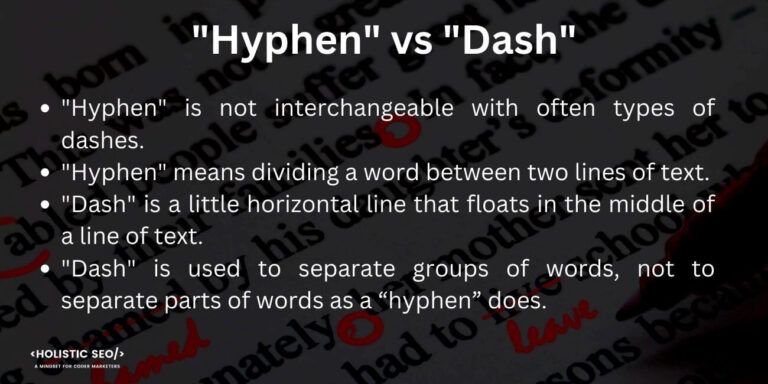 Hyphen vs Dash: Difference between Them and How to correctly use them ...