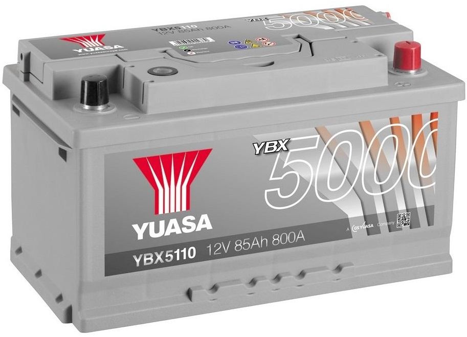Reviews - YBX5110 Yuasa Silver High Performance Car Battery 12V 85Ah ...