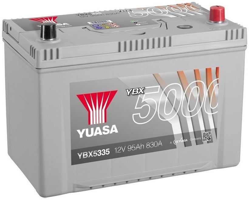 Reviews - YBX5335 Yuasa Silver High Performance Car Battery 12V 95Ah ...