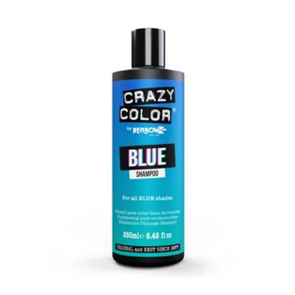 Crazy Color Rainbow Blue Shampoo 250ml | Cosmetize UK