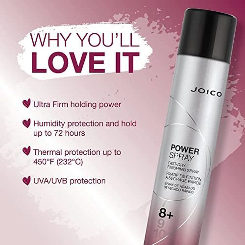 Joico Power Spray Fast-dry Finishing Spray 300ml | Cosmetize UK