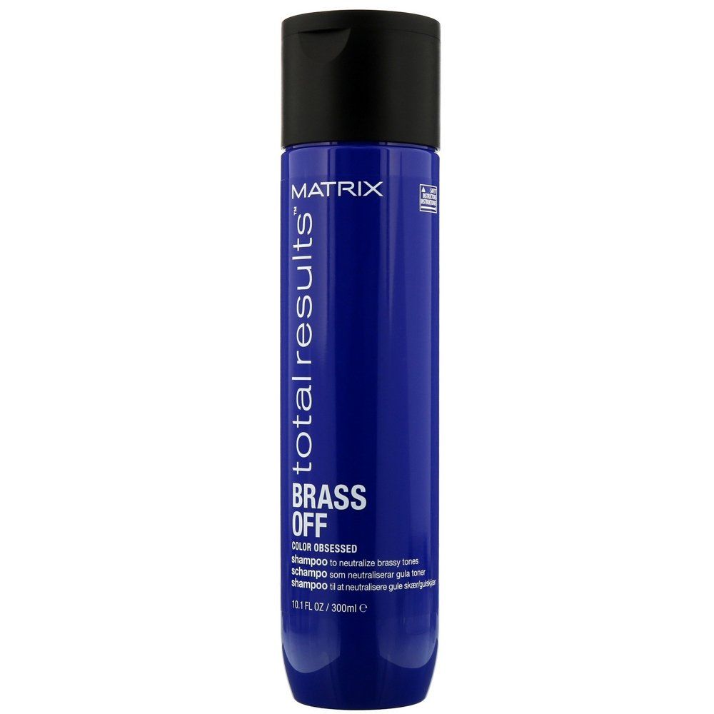Matrix Total Results Brass Off Shampoo 300ml | Cosmetize UK