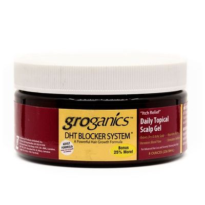 Groganics Dht Blocker System Daily Topical Scalp Gel 6oz | Cosmetize UK