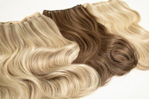 Beauty Works Gold Double Weft Hair Extensions - Dubai,18" | Cosmetize UK
