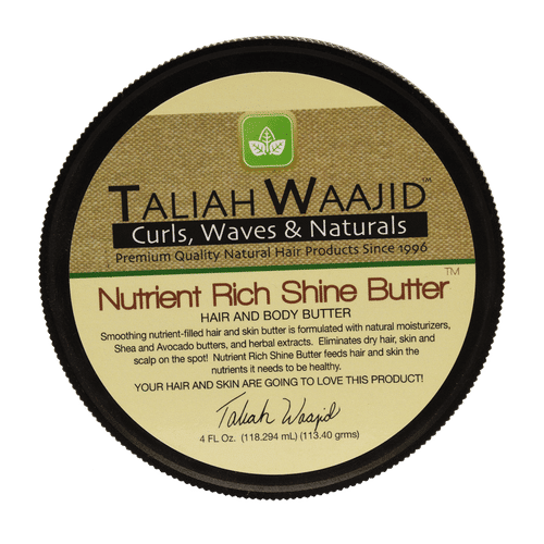 Taliah Waajid Nutrient Rich Shine Butter 4oz | Cosmetize UK