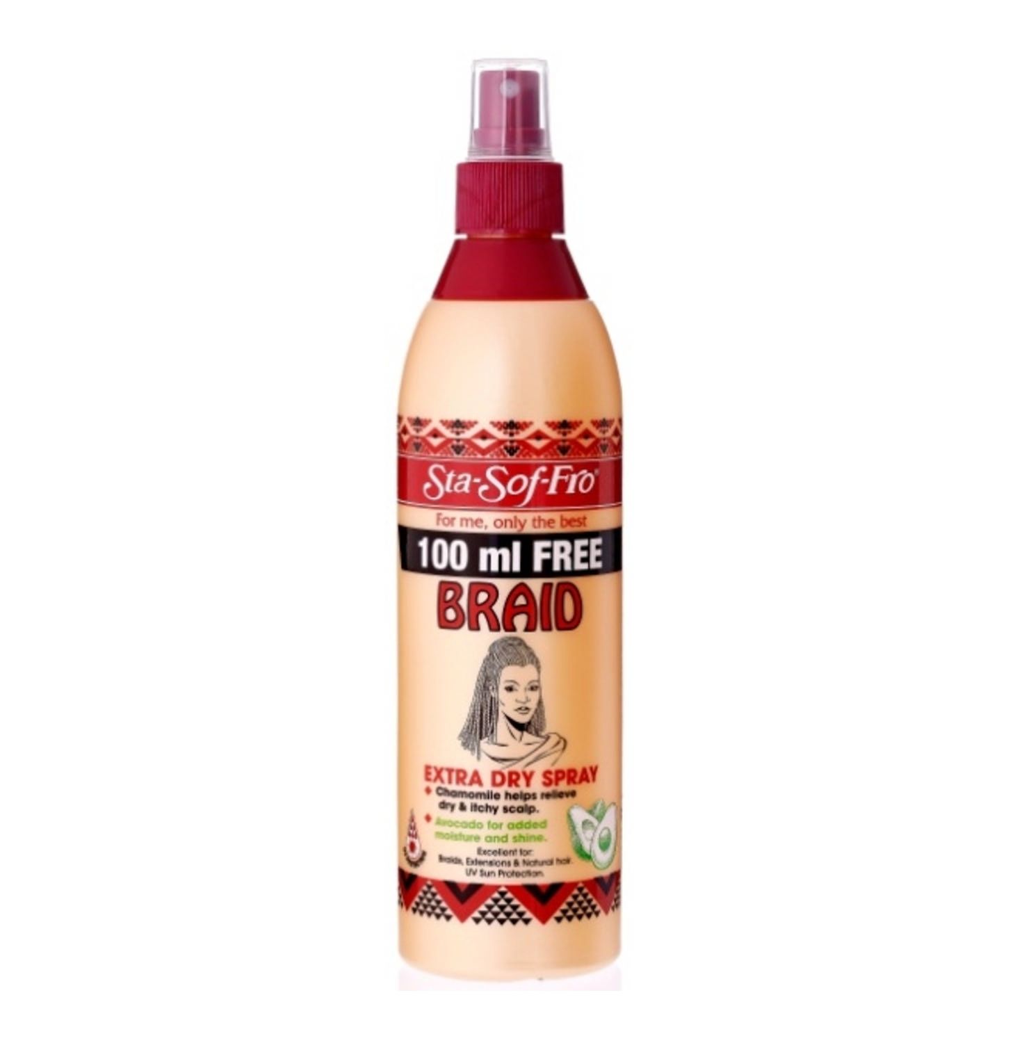 Sta-Sof-Fro Braid Oil Moisturising Lotion 250ml | Cosmetize UK