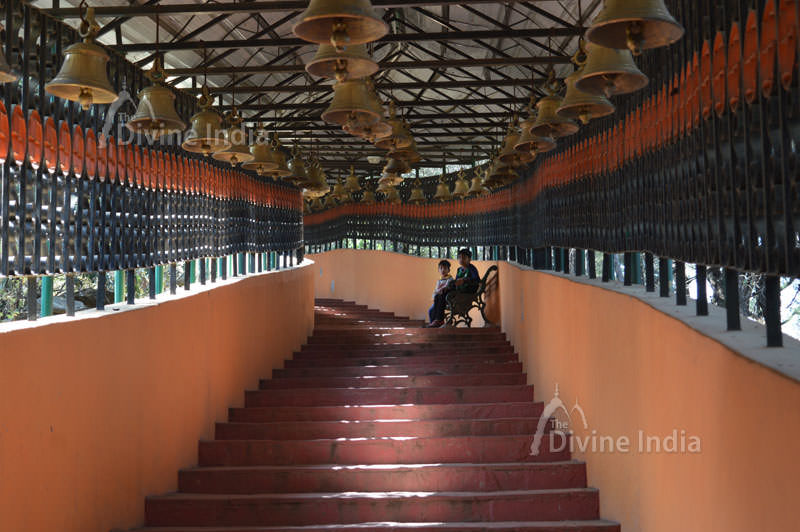 Dunagiri Temple : Step way of the dunagiri temple - The Divine India